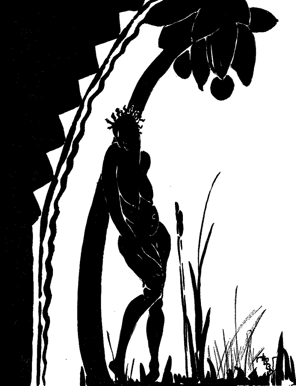 Richard Bruce Nugent Drawing 2 from "Fire!!" (1926)