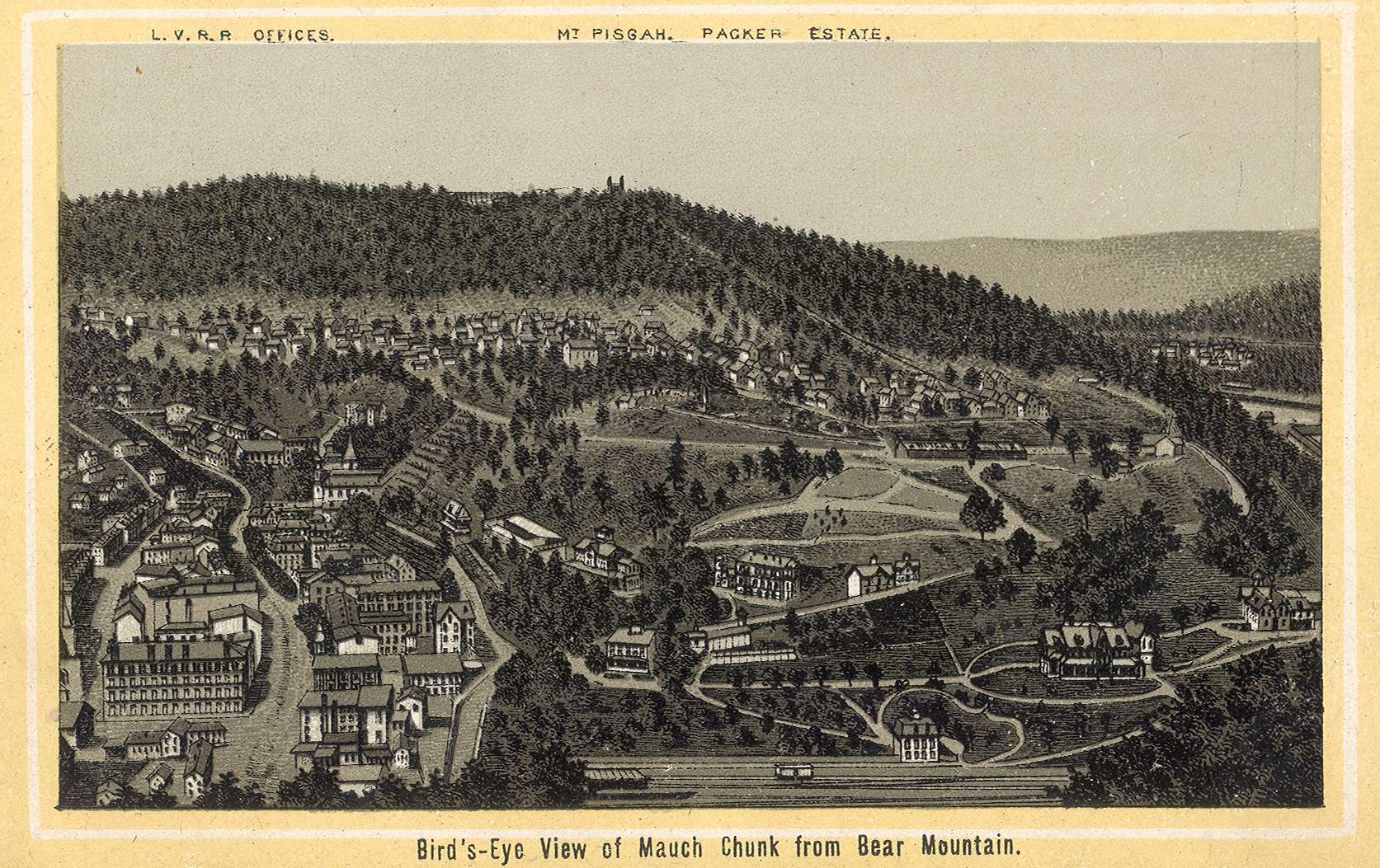 View of Mauch Chunk