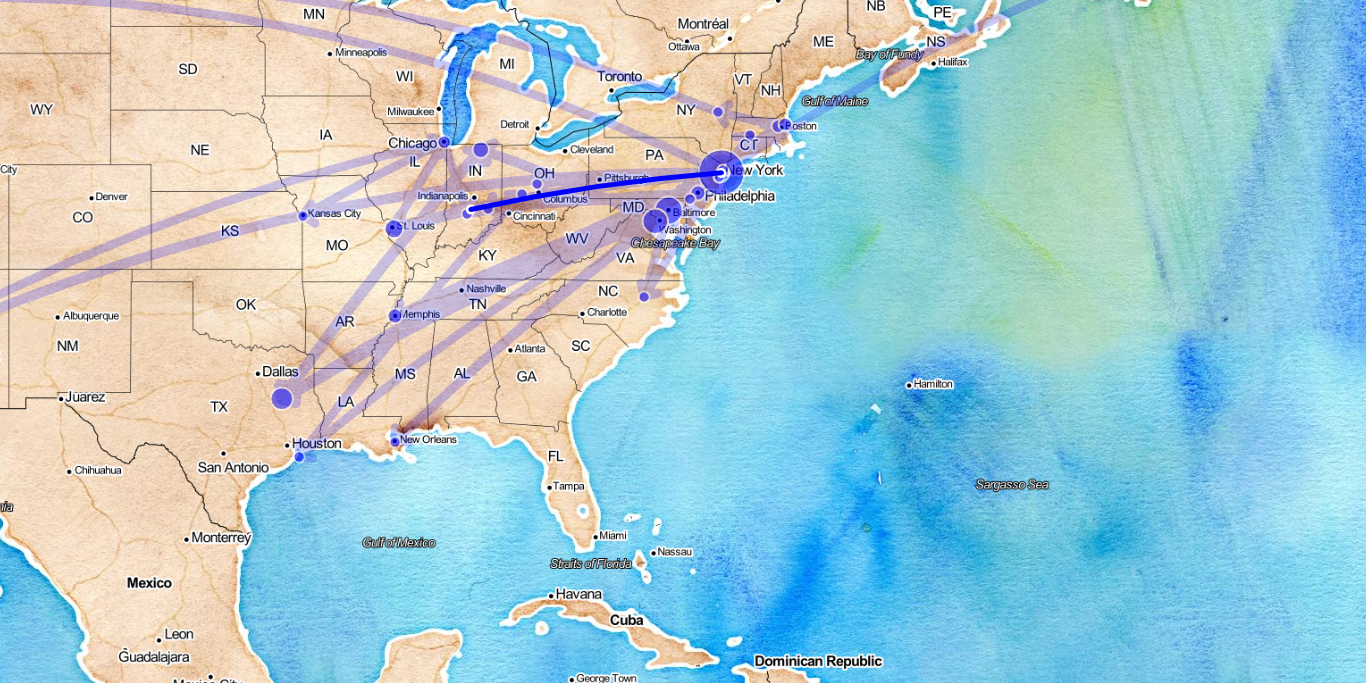 "Jazz" Map Visualization